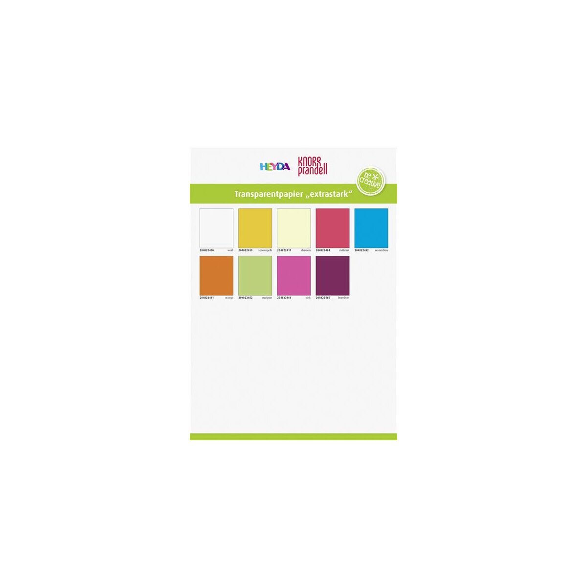 Transparent paper extra strong A4 25 sheets, 11,47